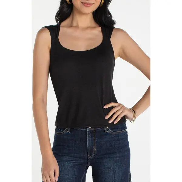 LIVERPOOL Rib Tank - Black