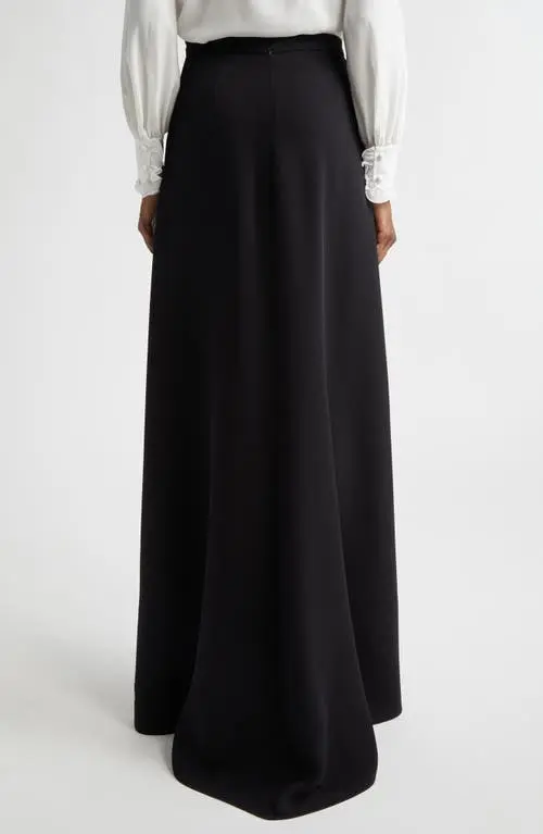 Valentino Garavani Silk Cady Couture Skirt - Black