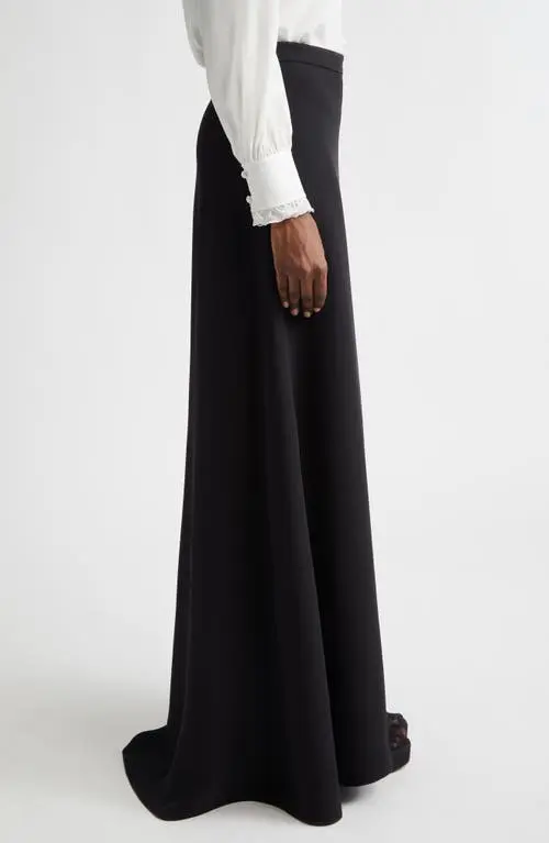 Valentino Garavani Silk Cady Couture Skirt - Black