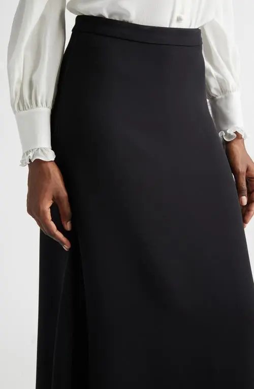 Valentino Garavani Silk Cady Couture Skirt - Black