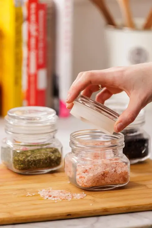 KILNER Square Push Top Storage Jars, Set Of 3