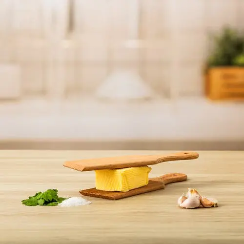 KILNER Beechwood Butter Paddles