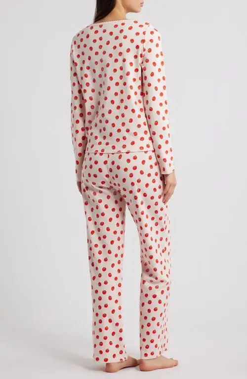 COZYLAND Ellie Tomatoes Pima Cotton Pajamas
