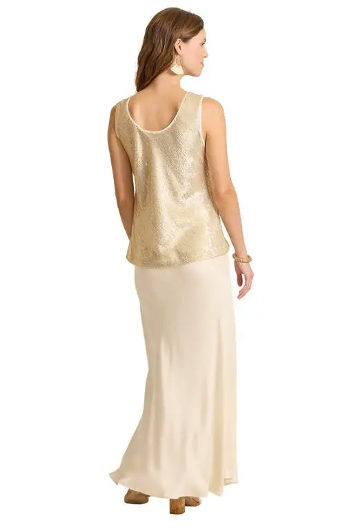 Tommy Bahama Sequin Georgette Tank