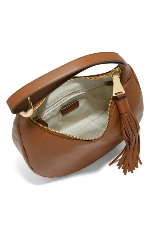 AIMEE Bloom Bean Bag Leather Moon Bag