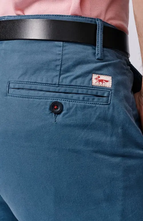 AUBIN Witham Straight Leg Stretch Chino Pants - Blue