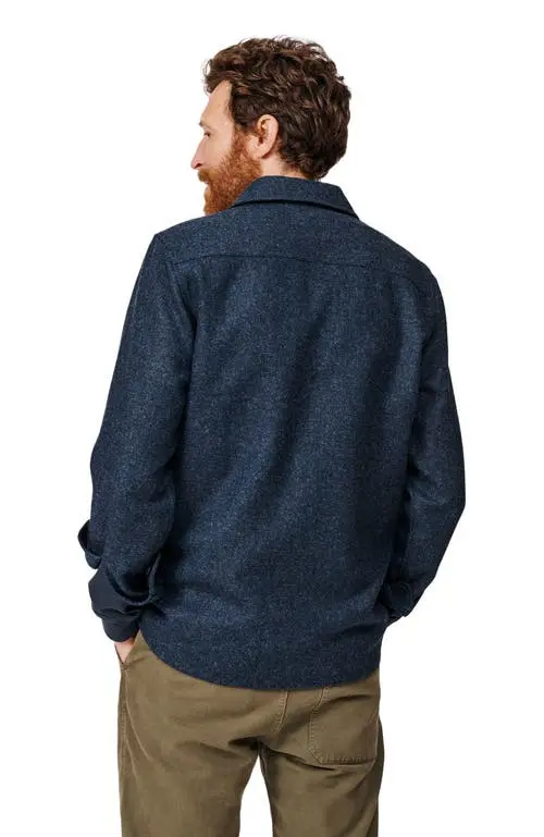 AUBIN Ravendale Wool Shirt