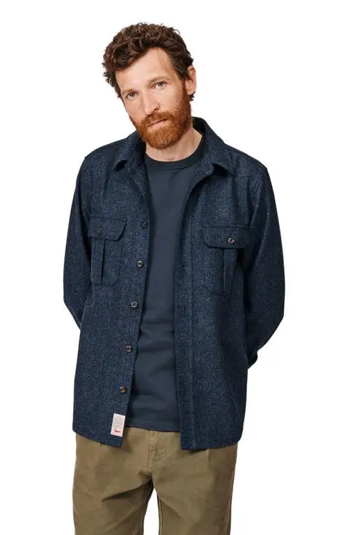 AUBIN Ravendale Wool Shirt