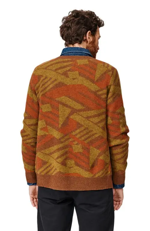 AUBIN Blake Wool-cashmere Blend Cardigan