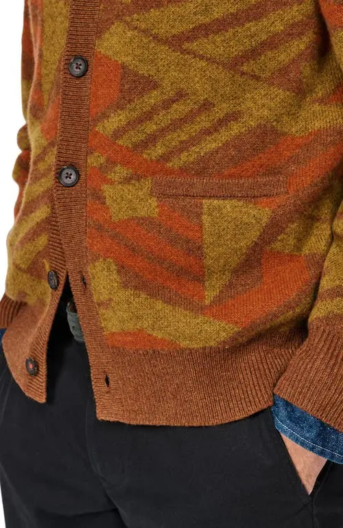 AUBIN Blake Wool-cashmere Blend Cardigan