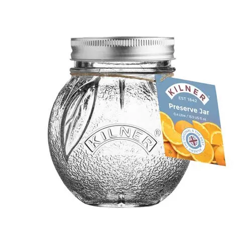 KILNER Orange Fruit Jar
