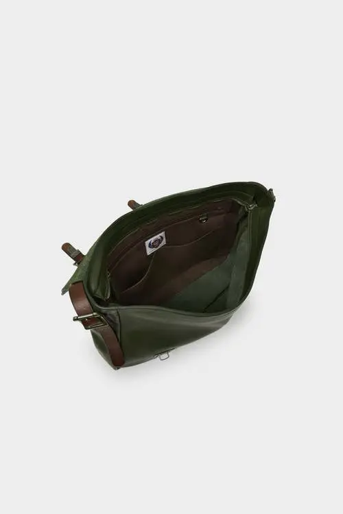 OSPREY LONDON The Lorenzo Large Leather Messenger Bag