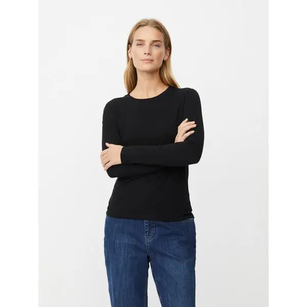 MASAI COPENHAGEN Mabellarim Long Sleeve Top - Black