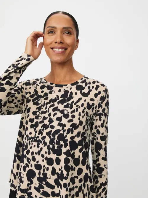 MASAI COPENHAGEN Badisna Animal Print Blouse