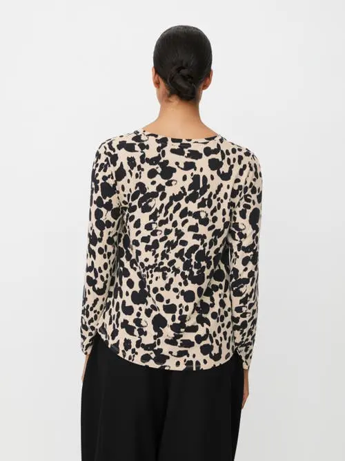 MASAI COPENHAGEN Badisna Animal Print Blouse