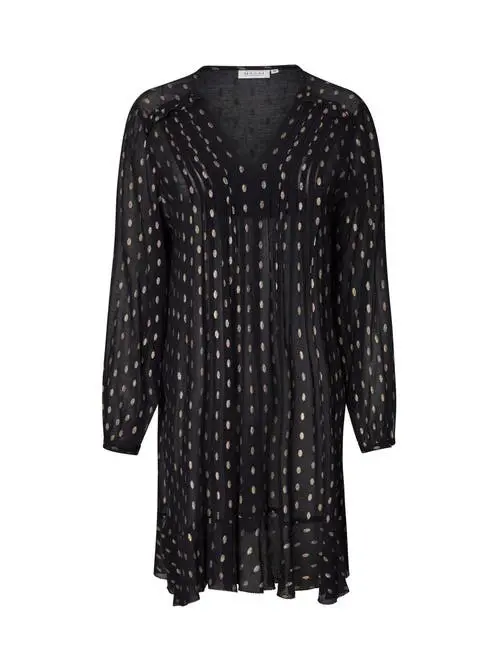 MASAI COPENHAGEN Long Sleeve V-neck A-line Dress