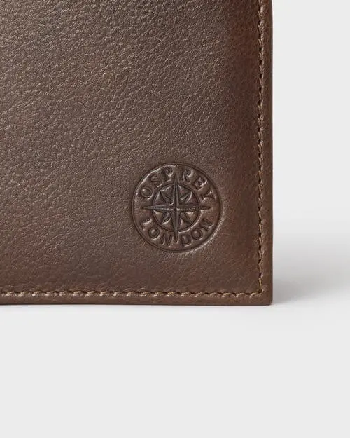 OSPREY LONDON The Compass Leather Coin Wallet