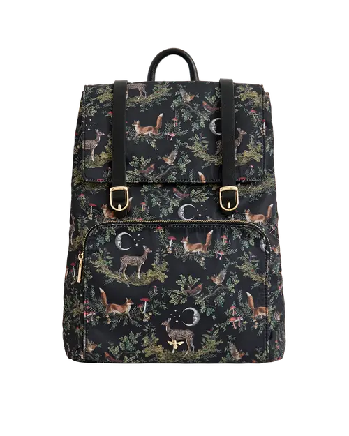 FABLE ENGLAND Night's Tale Woodland Backpack - Black
