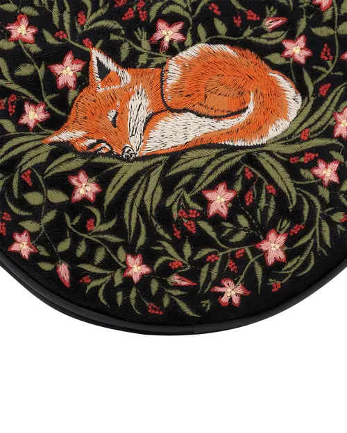 FABLE ENGLAND Sleepy Fox Circle Bag