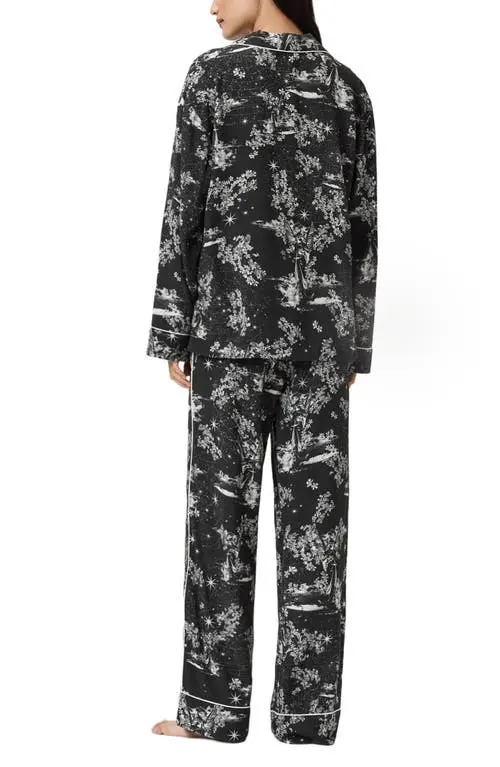 ALLSAINTS Maude Contrast Piping Pajamas