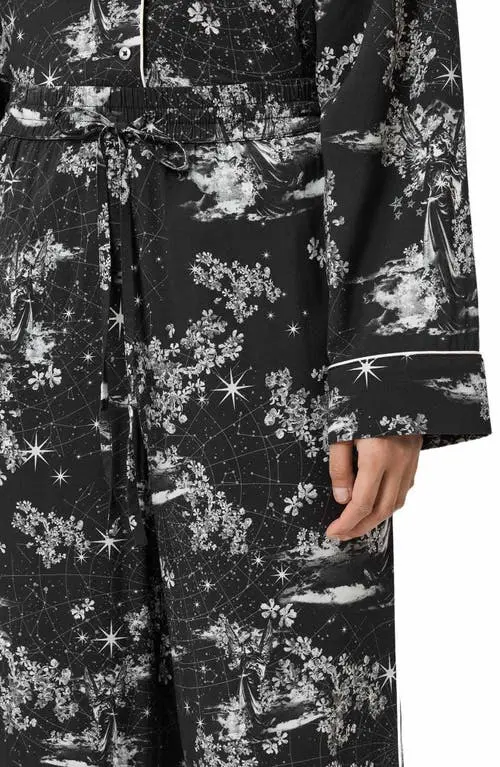 ALLSAINTS Maude Contrast Piping Pajamas
