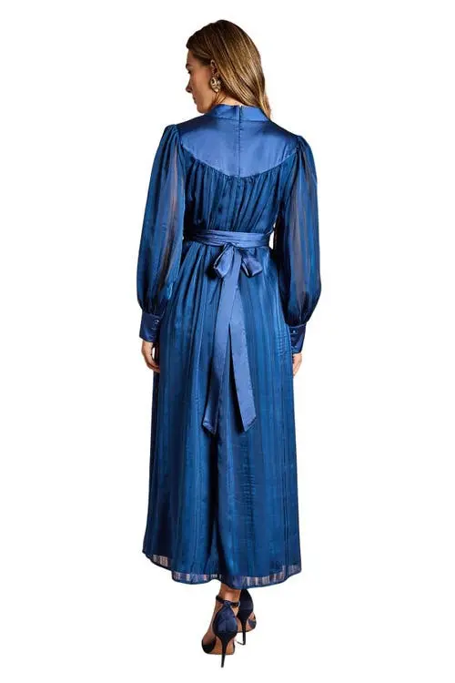 Coast V-neck Long Sleeve Maxi Dress