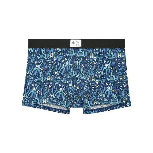 HOM Voyages Boxer Briefs - Blue Print