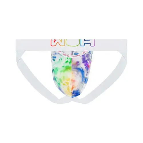HOM Woh Sexy Fun Rainbow Jockstrap - Multi Color