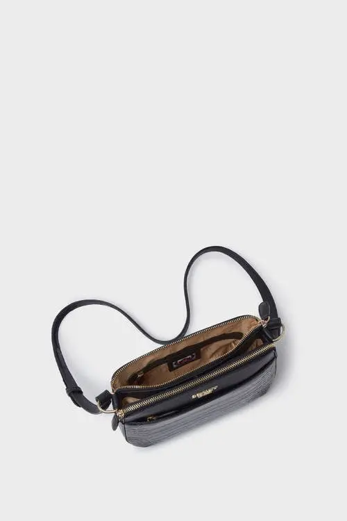 OSPREY LONDON Kellie Leather Crossbody Bag