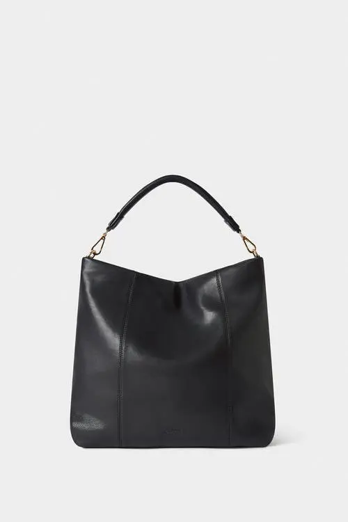 OSPREY LONDON The Carina Large Leather Hobo Bag
