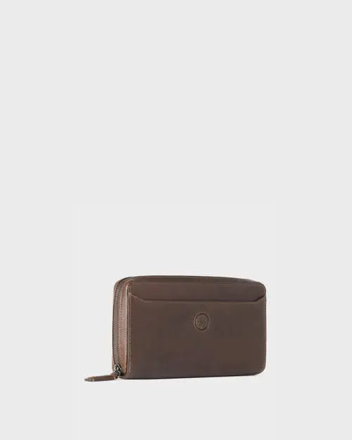 OSPREY LONDON The Compass Leather Travel Wallet