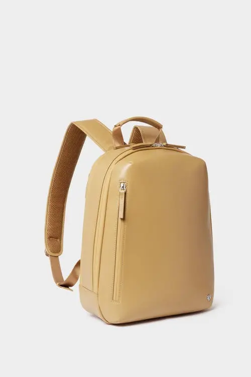 OSPREY LONDON The Venture Leather Backpack - Tan