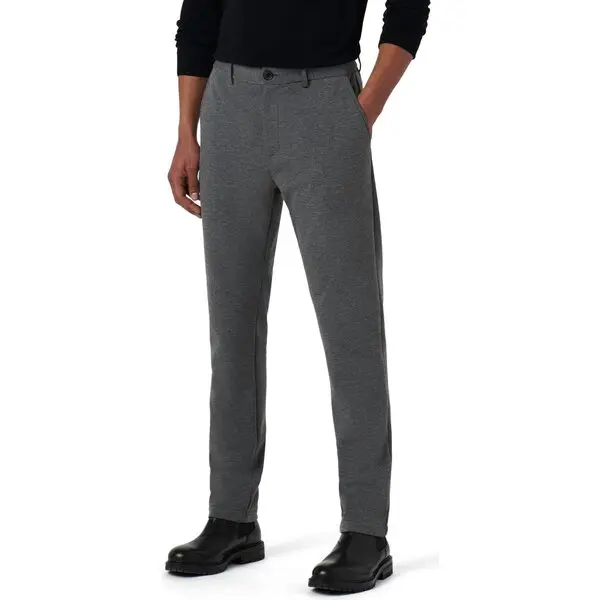 Bugatchi Slim Tailored Fit Knit Dress Pants - Anthracite