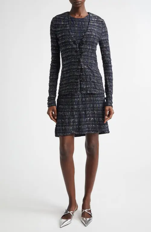 Missoni Sequin Check Sheath Dress