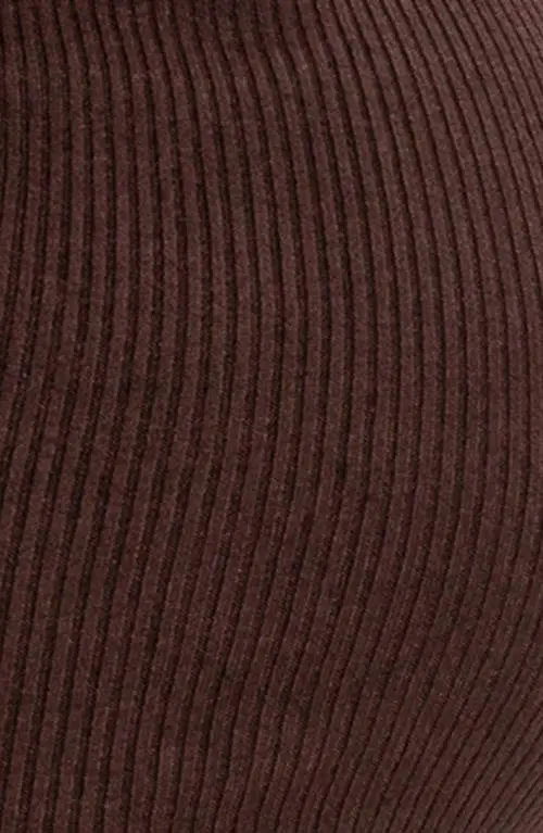 PIETRO BRUNELLI Lavinia Rib Knit Maternity Dress - Moka