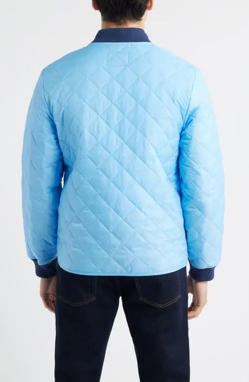 925 ORIGINALS Quilted Nylon Jacket - Blue