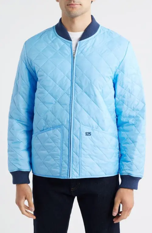 925 ORIGINALS Quilted Nylon Jacket - Blue