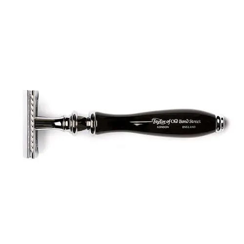 TAYLOR OF OLD BOND STREET Victorian Safety Razor - Black