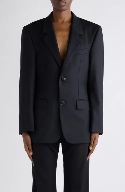 Balenciaga Tailored Wool Gabardine Jacket