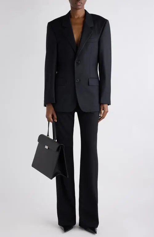 Balenciaga Tailored Wool Gabardine Jacket