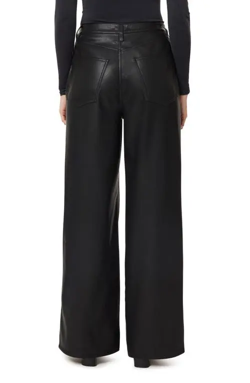 Habitual Wide Leg Faux Leather Pants