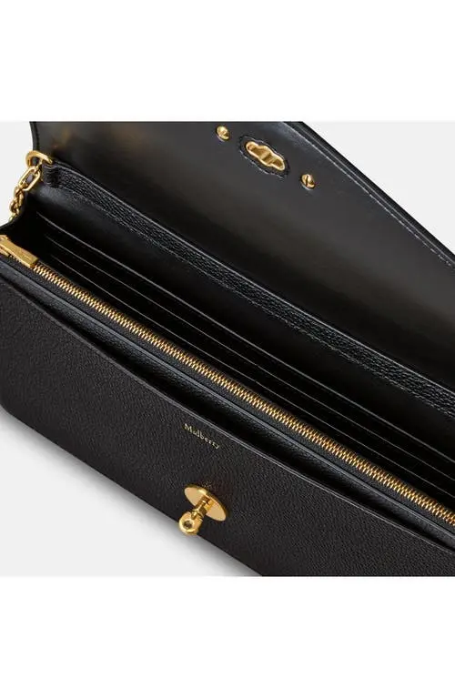 Mulberry Darley Leather Clutch - Black