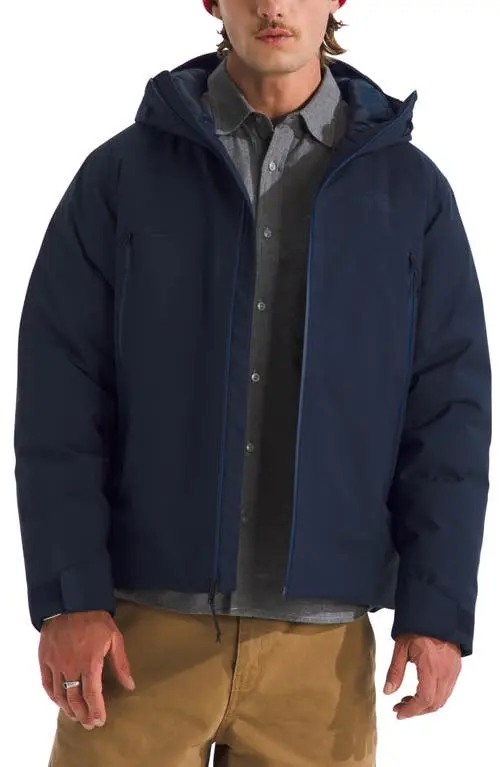 The North Face Mountain Range Waterproof Down Jacket - Summit Navy