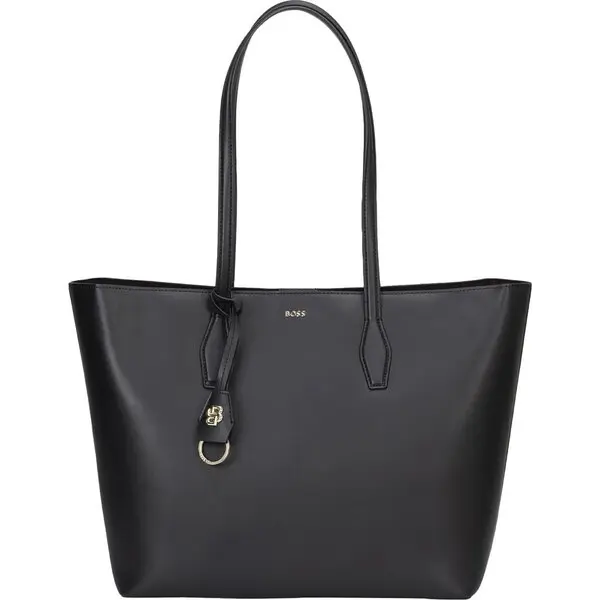 Hugo Numah Faux Leather Tote - Black