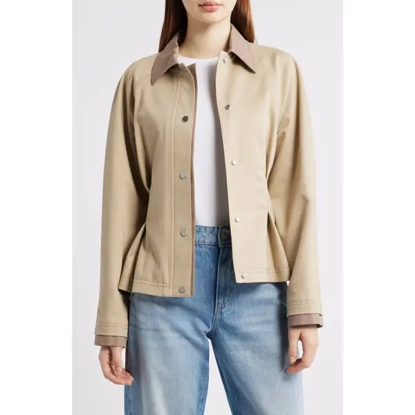 BOSS Jilima Stretch Cotton Jacket