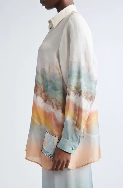Zimmermann Daylight Relaxed Silk Shirt