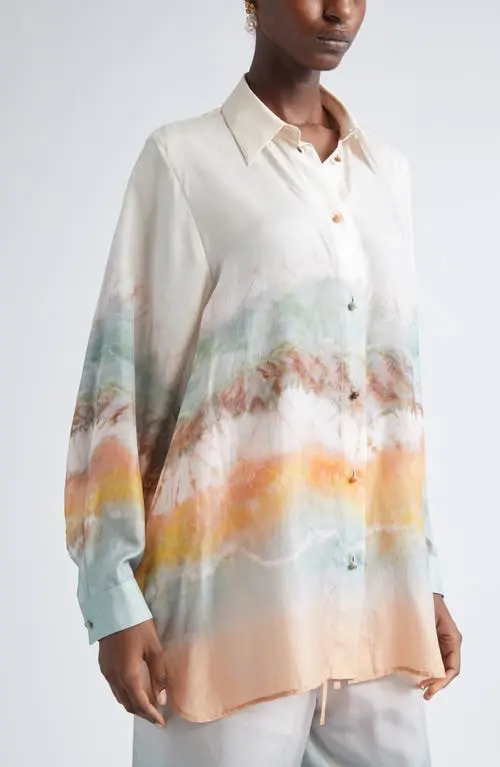 Zimmermann Daylight Relaxed Silk Shirt