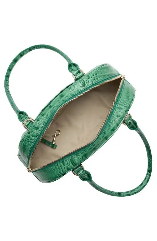 Brahmin Angie Leather Barrel Bag - Palm