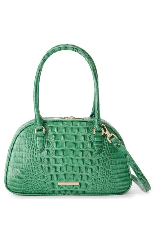 Brahmin Angie Leather Barrel Bag - Palm