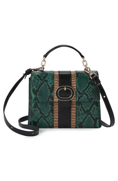 Brahmin Small Hallie Leather Top Handle Bag